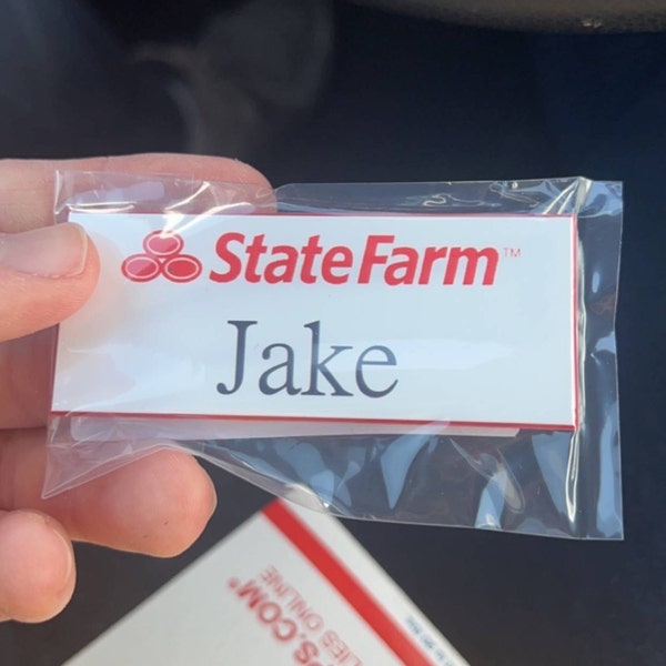 THE OFFICE Pam Beesly at Dunder Mifflin Halloween Cosplay Name Badge ...