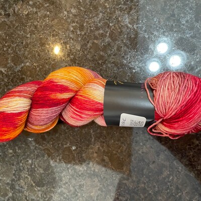 Dragonfly in Amber Blue, Green, Gold, Hand Dyed Superwash Merino/nylon ...