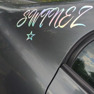 Custom Windshield Decals Word and Number Car Truck Window - Etsy