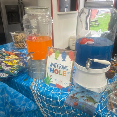 Snackle Box Sign, Fishing Table Sign, Fishing Party Food Signs, Fishing ...