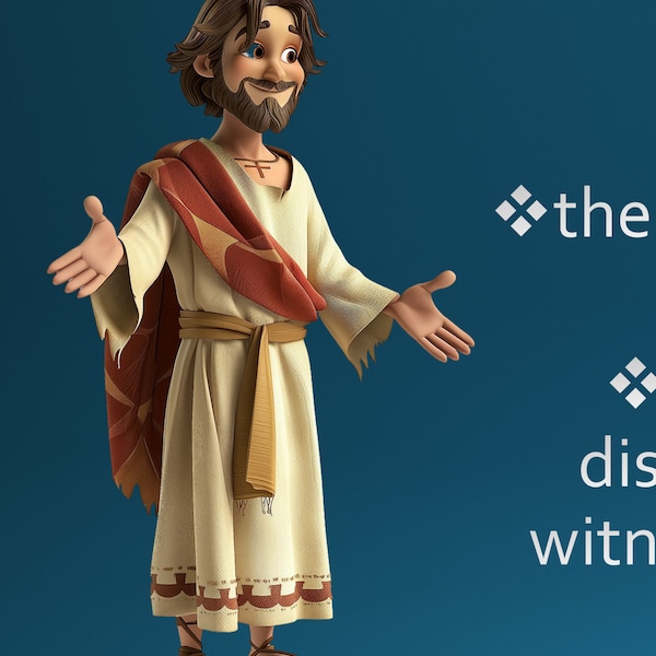 Old Testament Clipart Bundle Part 1, Cartoon Images, Bible Stories ...