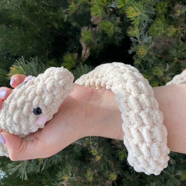 NO SEW Snake Crochet Amigurumi Pattern, Serpent, Rattle Snake, Adder ...