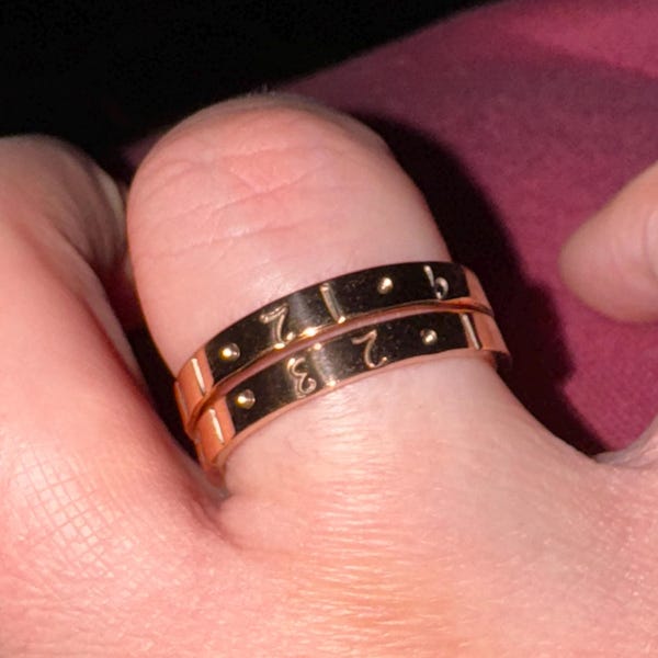 Custom Ring Personalized Ring Your Words Ring Custom Text Ring ...