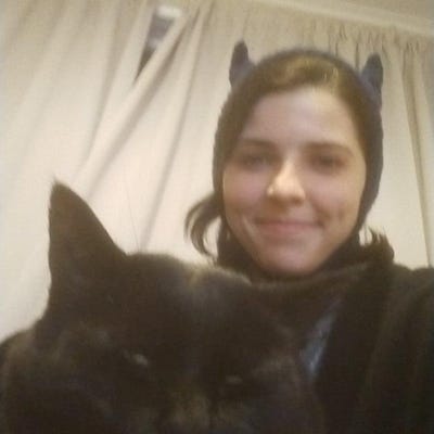 PATTERN for an Elevated, Adult Knitted Cat Hat / Kitty Ears Bonnet That ...