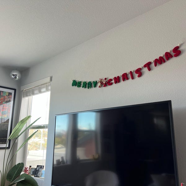 Handmade Felt Black Angel Tree Topper Holding White Dove-hand Felted ...