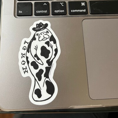 Howdy Partner VII Sticker Vinyl Sticker Sea Cowboy Laptop Sticker Decal ...