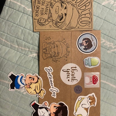BTS fake Love Running Chibi Stickers - Etsy