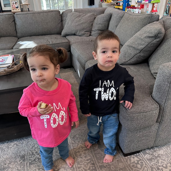 2nd Birthday Shirts | Twins Birthday Shirts | Second Birthday ...