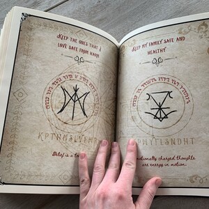 Candle Magick Spell Template Printable PDF Grimoire Pages | Etsy