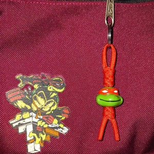 1994 TMNT Cyber Samurai Raphael Keychain - Etsy