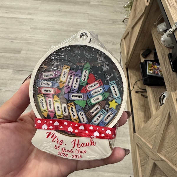 Custom Teacher Sticky Note Holder, End of Year Teacher Gift, Teacher ...