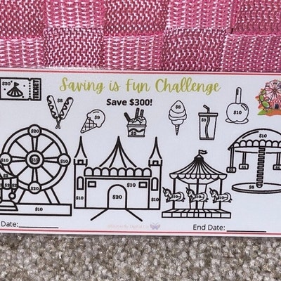 Printable Family Fun Savings Tracker A6/ Family Time Savings - Etsy
