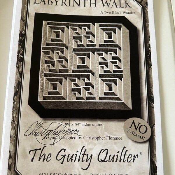 Passages in Neutral Quilt Pattern by the Guilty Quilter - Etsy