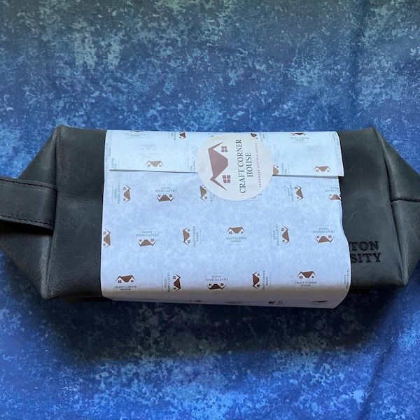 Golf Ball Personalized Dopp Kit, Groomsmen Gifts, Men's Leather ...
