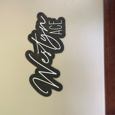 Forest Name Sign, Forest Letters, Letter Sign, Forest Nursery Sign ...