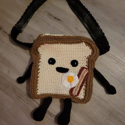 Toastie Bread Bag Crochet Pattern - Etsy