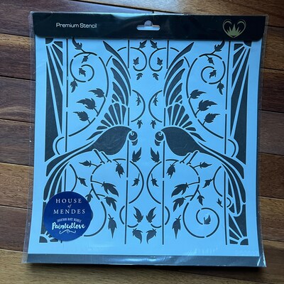 Art Deco Fan Stencil 19.69 X 19.69 Posh - Etsy