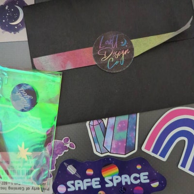 Safe Space Neurodiversity LGBTQ Ally Vinyl Decal Sticker - Etsy