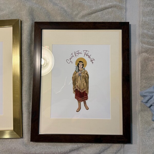 Saint Kateri Tekakwitha Print Catholic Christian Art - Etsy
