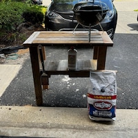 Easy DIY Grill Side Table Woodworking Plans - Etsy Canada