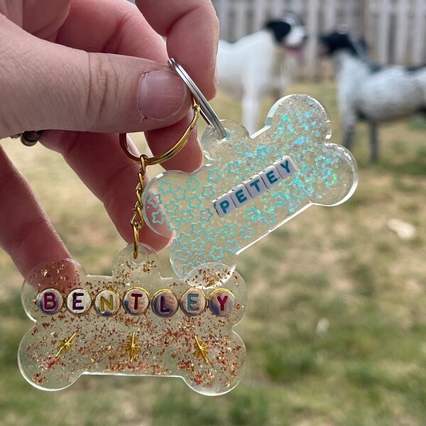 Custom Resin Dog/cat Tags - Etsy