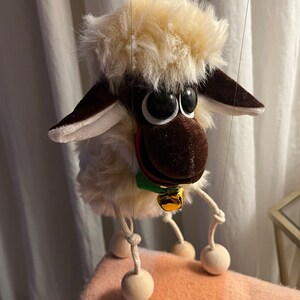 Monkey Marionette Puppet on Three Strings, Monkey Soft Toy Puppet ...