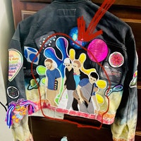 Devil Wings Patches Embroidered Iron-on Appliques for Jackets ...