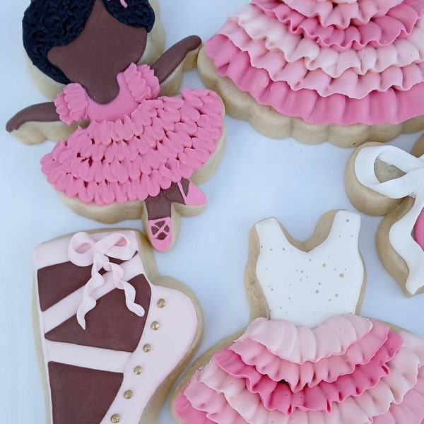 Dance Cookie Cutter. Ballerina Cookie Cutter. Ballerina Tutu Cookie ...