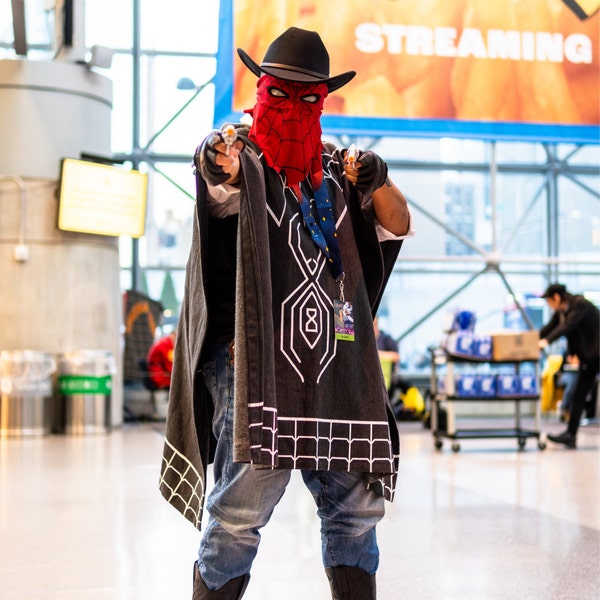 Spider-man Cowboy - Web Slinger Poncho - Etsy