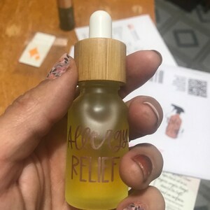 Glow Serum Label Glow Label for Dropper Bottle Hand | Etsy