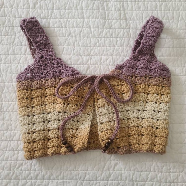 Crochet Top PATTERN | the Shell Top - Etsy