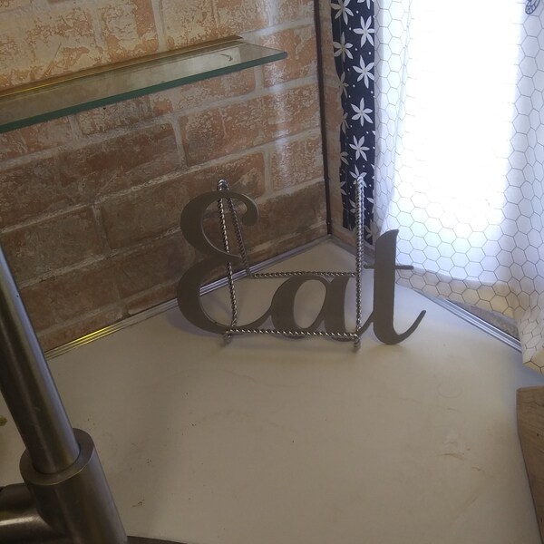 Kitchen Decor, Metal Eat Sign - Etsy