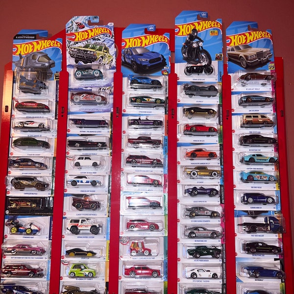 Collectors Toy Car Storage Rack Roughly Hold 50 Cars - Etsy
