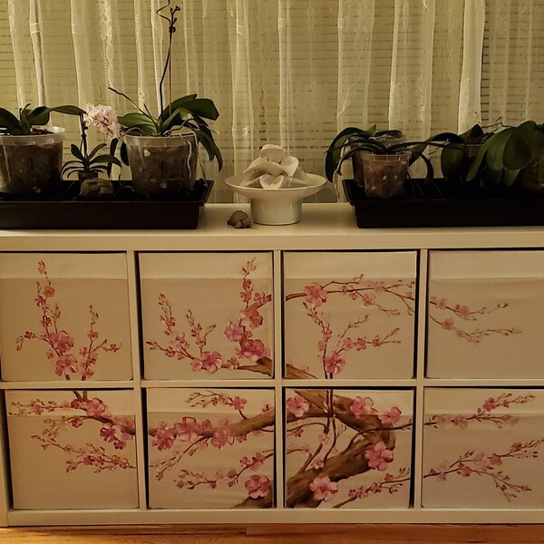 Custom Ikea Drona Storage White Box Expedit/kallax Insert - Doodle ...