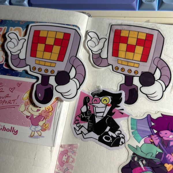 Pomni Sticker | 4” TADC the Amazing Digital Circus Stickers | Glossy ...