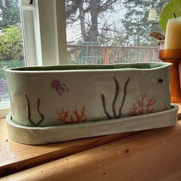 Planter Set Templates: DIY Pottery Slab Building (printable PDF ...