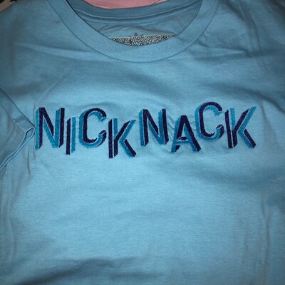 1.5 Inch Carsyn Bevel Two Tone Modern Type Embroidery Font Herrington ...