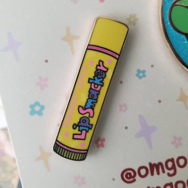 Magical Lip Balm Enamel Pin - Etsy