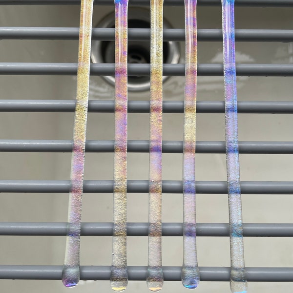 Studiotica Frosted Fire - Gift Sets - Handmade Glass Swizzle Stick ...