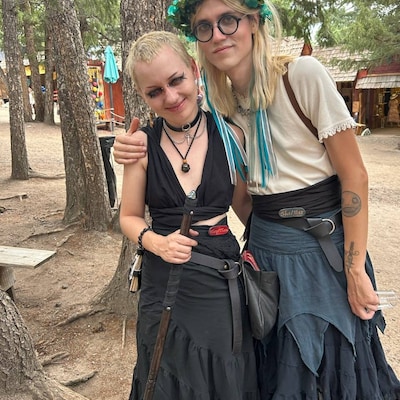 Mens Wizard Poncho in Brown - Etsy