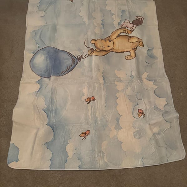 Winnie the Pooh 4-piece Bathroom Set With Shower Curtain & Cozy Toilet ...