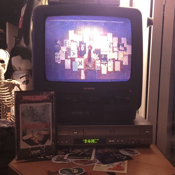 Custom Killer Klowns From Outerspace Vhs,functional Art Piece. Stickers ...