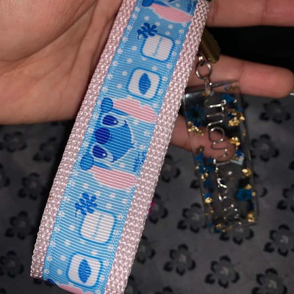 Lilo & Stitch Disney Key Fob - FE Gift, Wristlet, FE, Fish Extender ...