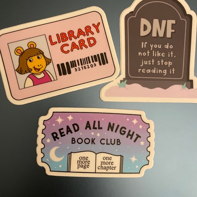 Read All Night Book Club Enamel Pin Bookworm Enamel Pin Gifts for ...