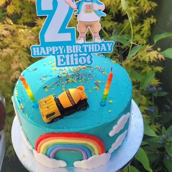 Erling Haaland Football Man City Personalised Cake Topper Decoration ...