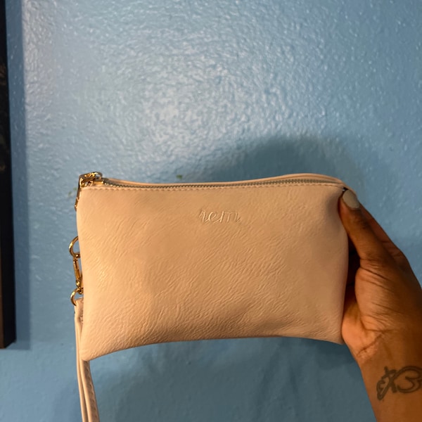 Monogram Wristlet With Mini Initial | Monogram Wristlet Wallet ...
