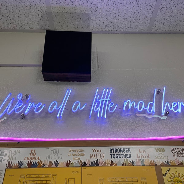 Neon Sign RGB Color Changing Neon Sign Custom Neon Sign Wall Decor Neon ...