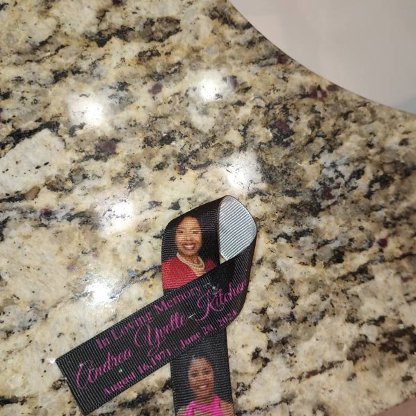 Memorial Ribbon, Personal Memorial Ribbons, Awareness Robbins, Custom ...