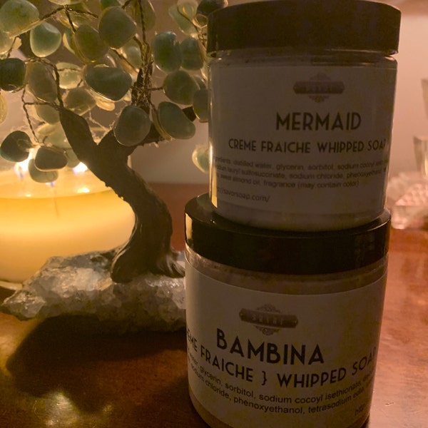 Whipped Soap by Savor - Creme Fraiche - Custom Scent and Size - Etsy