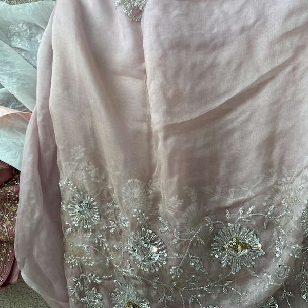 Original Dhakai Jamdani Saree With Karchupi Work- White - Etsy